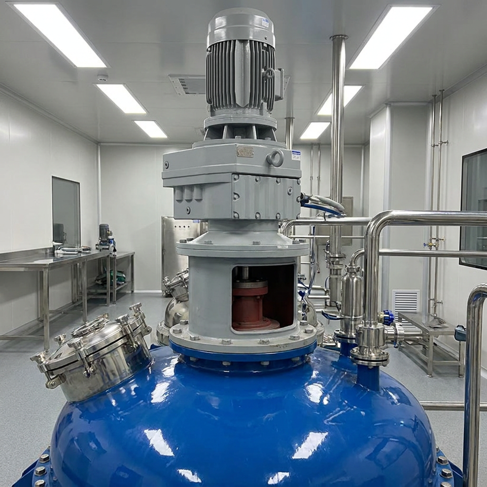 Industrial Liquid Mixer for Chemical Reaction Kettle, High Shear ...