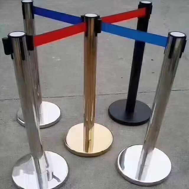 Retractable Belt Barrier Bank Queue Line Crowd Control Barricade Q ...