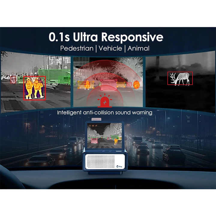Infiray NV2 Automotive Thermal Imager Camera AI Night Vision