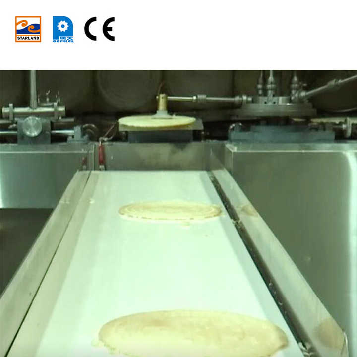 Automatic Stainless Steel Obleas Wafer Making Machine New Condition PLC ...
