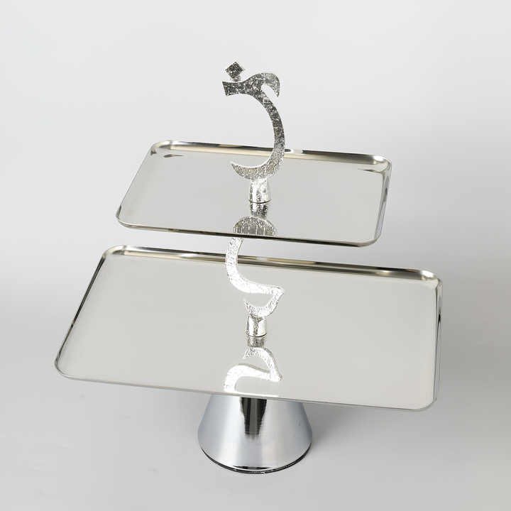 2025 New Style Silver Rectangular Polished Stainless Steel Mirrored ...