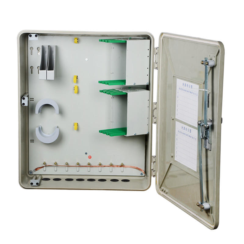 96 Core Fiber Optic Connection Cabinet Outdoor Waterproof Splice Box ...