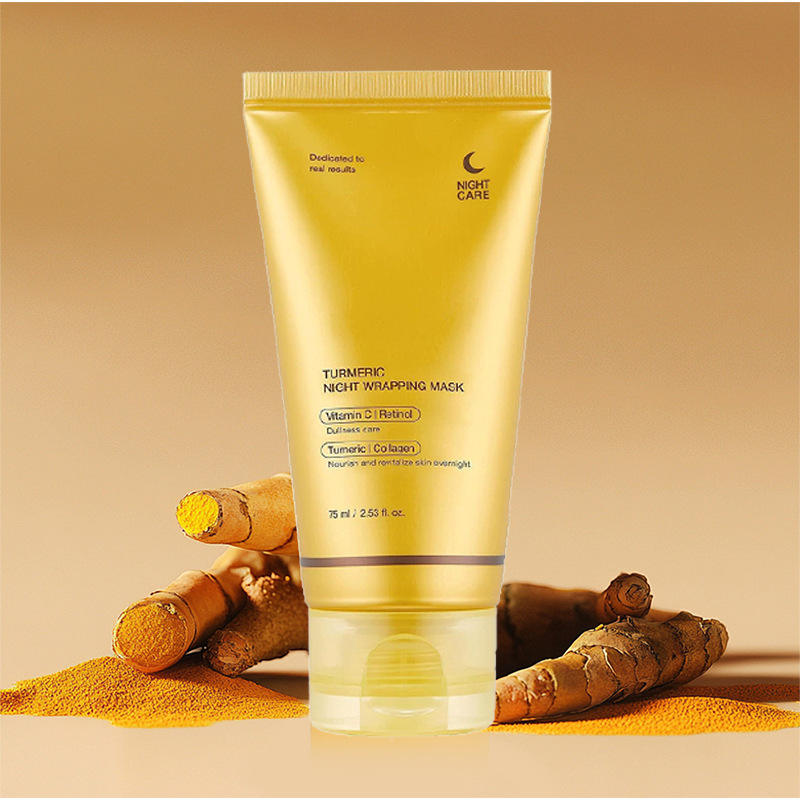 75ml Turmeric Collagen Peel Off Mask Brightening Hydrating Night Sleep ...