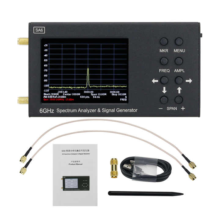 SA6 6ghz Spectrum Analyzer - Precision Signal Generation