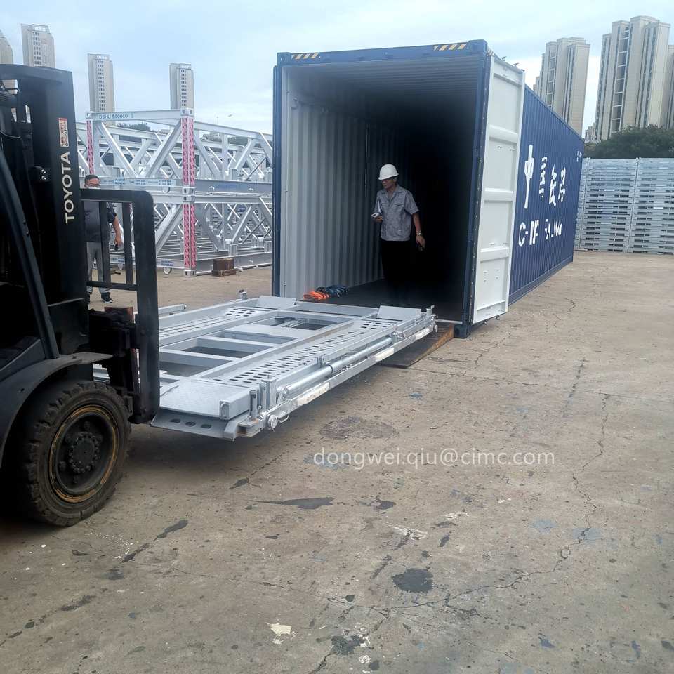 CIMC Dry Container Car Lift Rack for AUTO Vehicles Transportation High ...