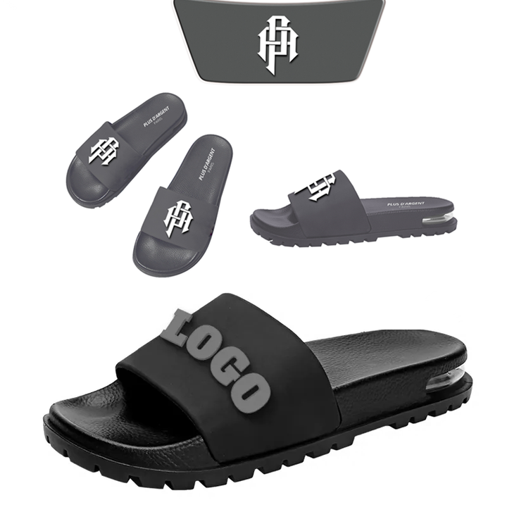 Mens Summer Flip Flops Custom Printed Comfortable Luxury slippers ...