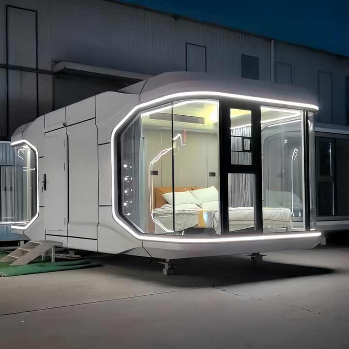Future Tech Space Capsule House - Portable Prefab Living