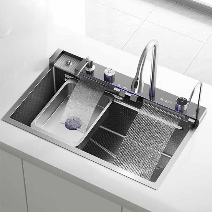 Luxury Handmade Farmhouse Kitchen Sink - High-Tech Style