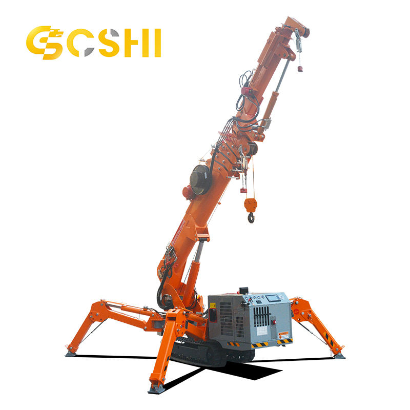 Super High Quality Track Spider Crane 3 Ton Mini Spider Crane Lifting ...