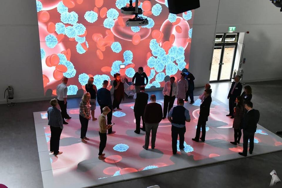 Indoor 115 Game Content Interactive Projector Games Floor and Wall ...