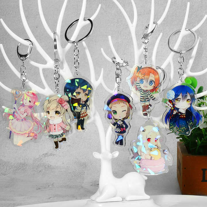 2020 VOGRACE Custom Printed Acrylic Keychains - Perfect Promotions