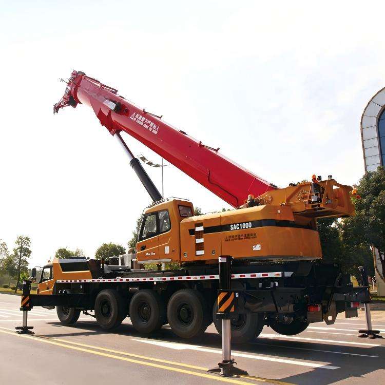 SAC1000 100T Mobile All Terrain Crane Truck Crane with 78m Max. Lifting ...