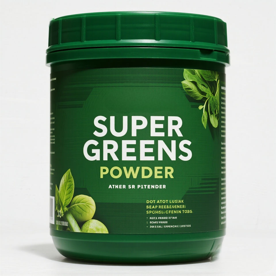 OEM Energy Greens Superfood Powder for Adults-Nutrient-Rich Formula ...