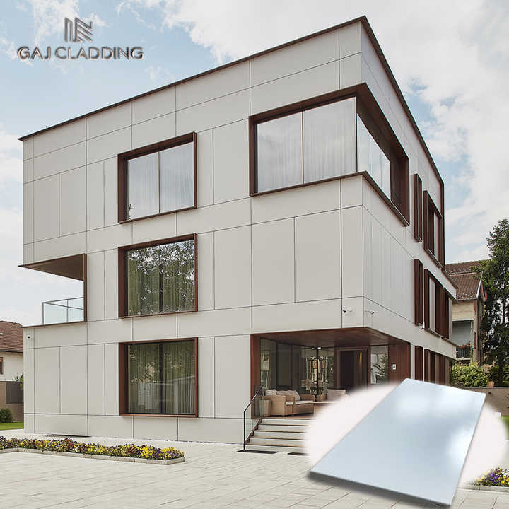 GAJ Custom Pre-coated Facades Cladding Pre-coated Fiber Cement Boards ...