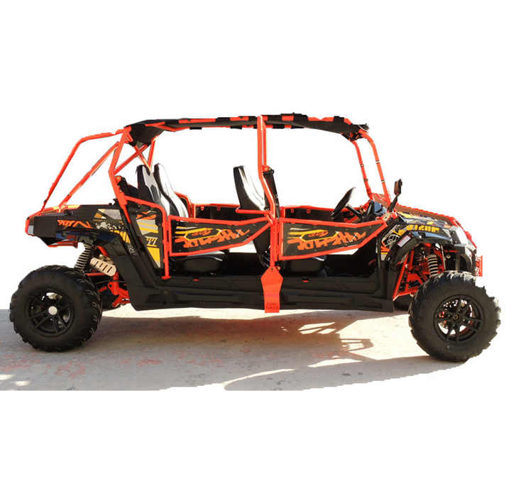 Fangpower Utility Side by Side Utv 4 Seater 400cc 4x4 Beach Buggy Quad ...