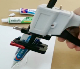 Wholesale glue gun 50ml 100ml manual toothpaste type operation ...