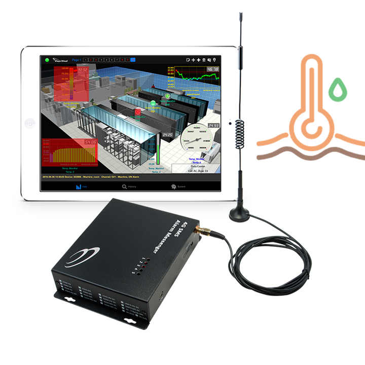 lora module 4g/lte data logger fridge freezer gsm sms temperature alarm ...