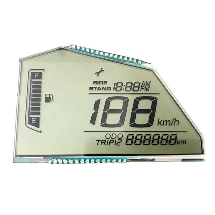 Custom Segment Ebike Display LCD - Digital Speedometer