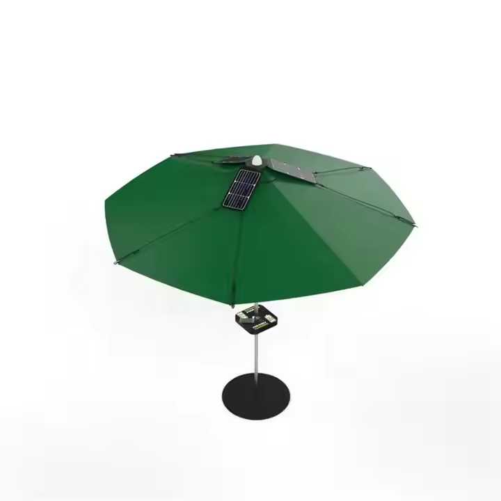 50W Outdoor Solar Panel Charger - Unique Umbrella Design