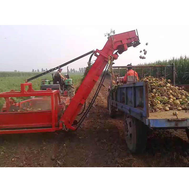 Automatic Self-discharging Sweet Potato Combine Harvester / Garlic ...
