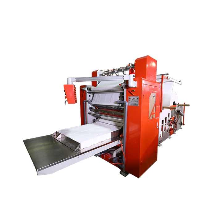 Full Automatic Box Drawing Facial Tissue Interfolder Machine