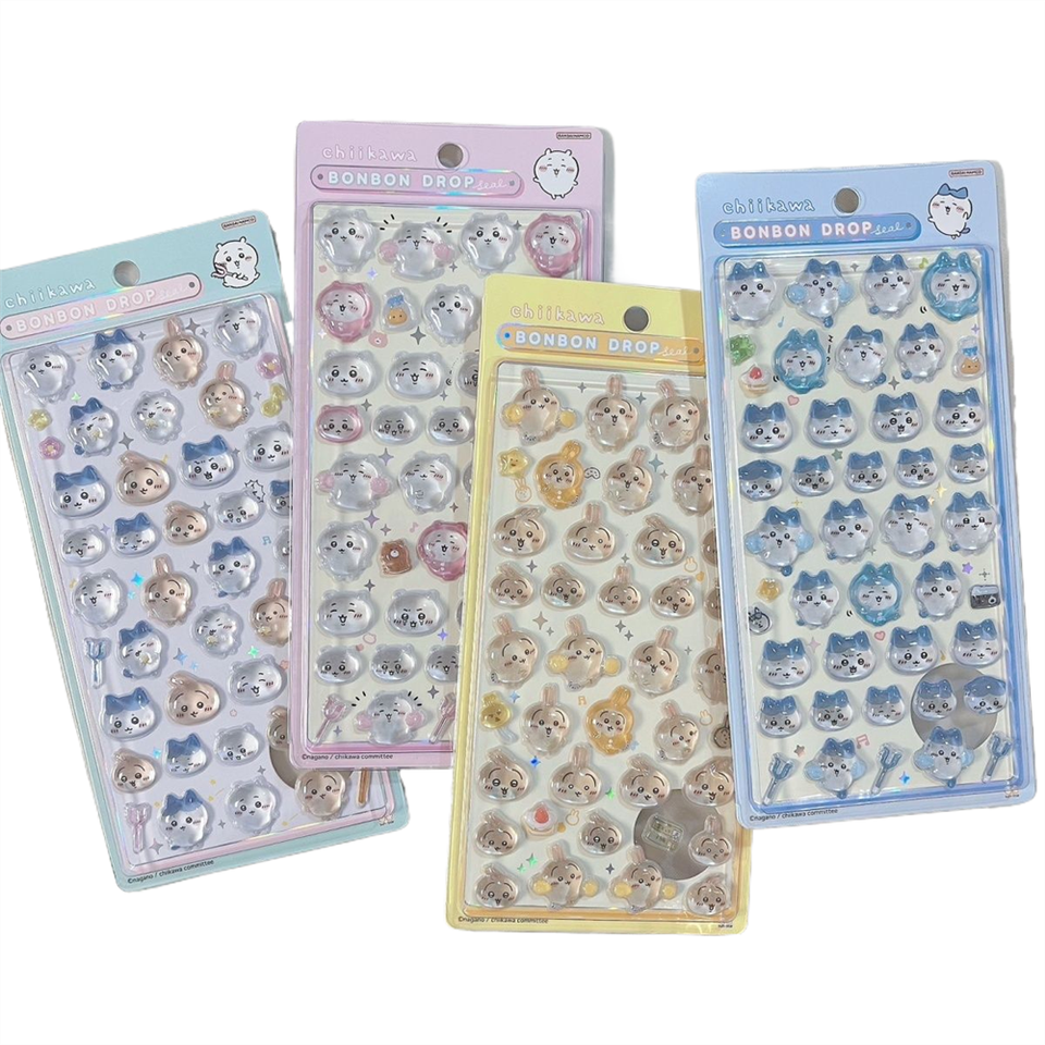 3D Waterproof Stickers with Japanese Chiikawa Usaki for Halloween