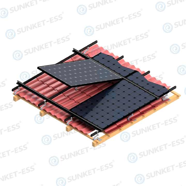 SUNKET residential solar system model solar panel with battery and ...