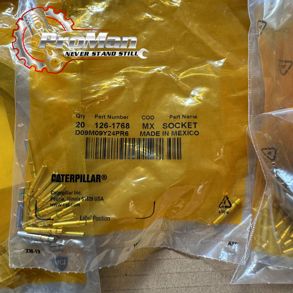 Connector Socket 126-1768 for Caterpillar C7 C9 Engines - Quality Part ...