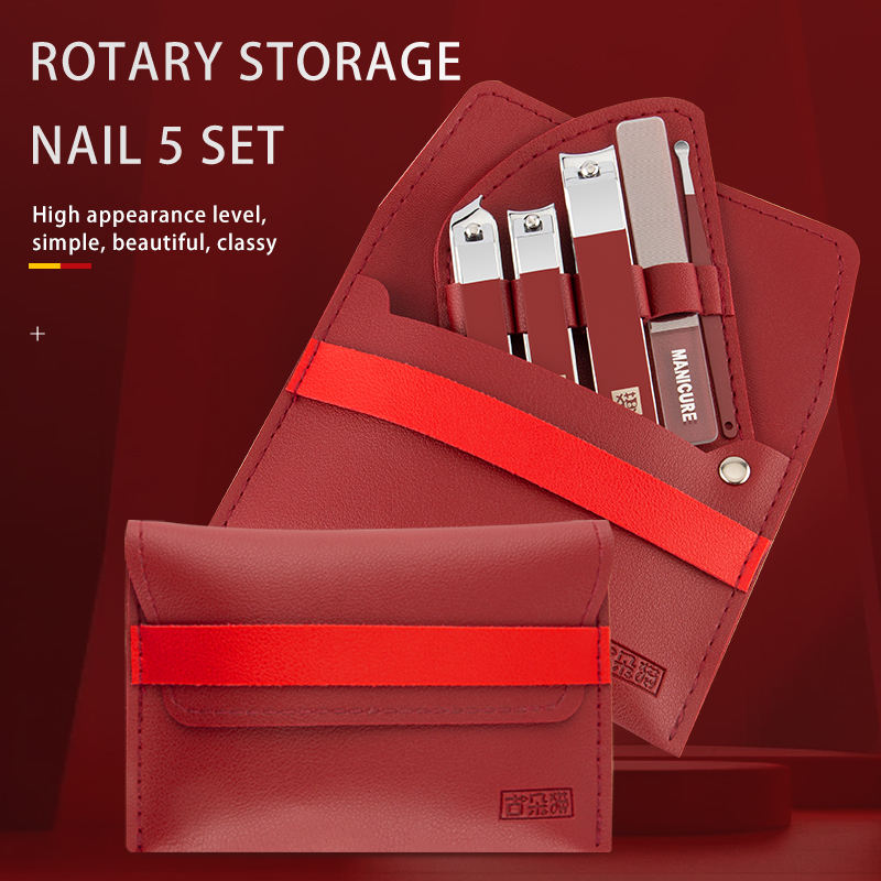 Nail Clippers 5-piece Set, Home Nail Clippers, Nail Clippers, Diagonal ...