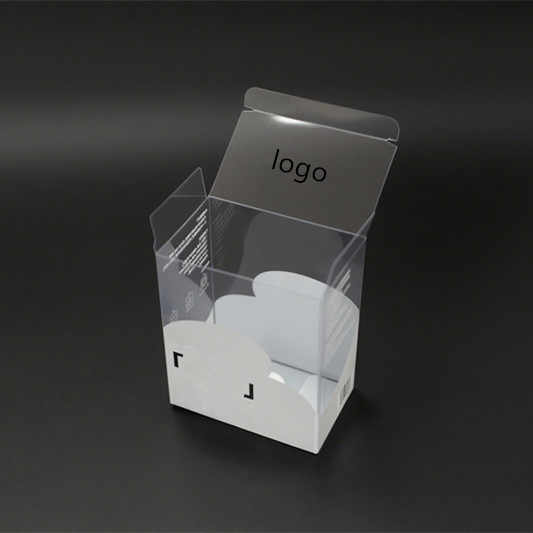 Custom Transparent PVC Foldable Square Toy Display Box Recyclable ...