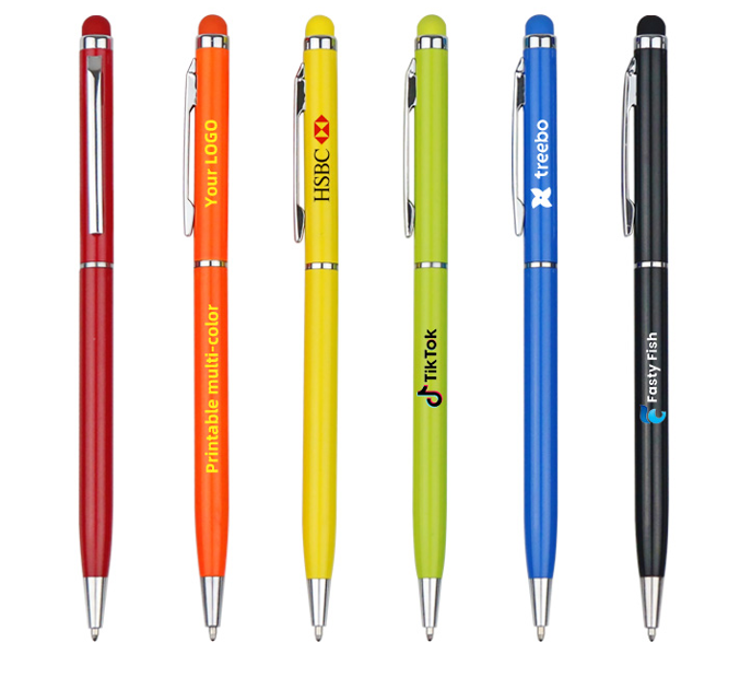 Free Sample Making Customized Logo Printing Metal Ballpoint Pens With ...