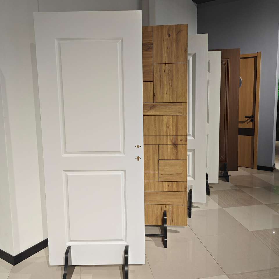 Factory Price Modern Design Brown Veneer MDF Waterproof Windproof Home ...