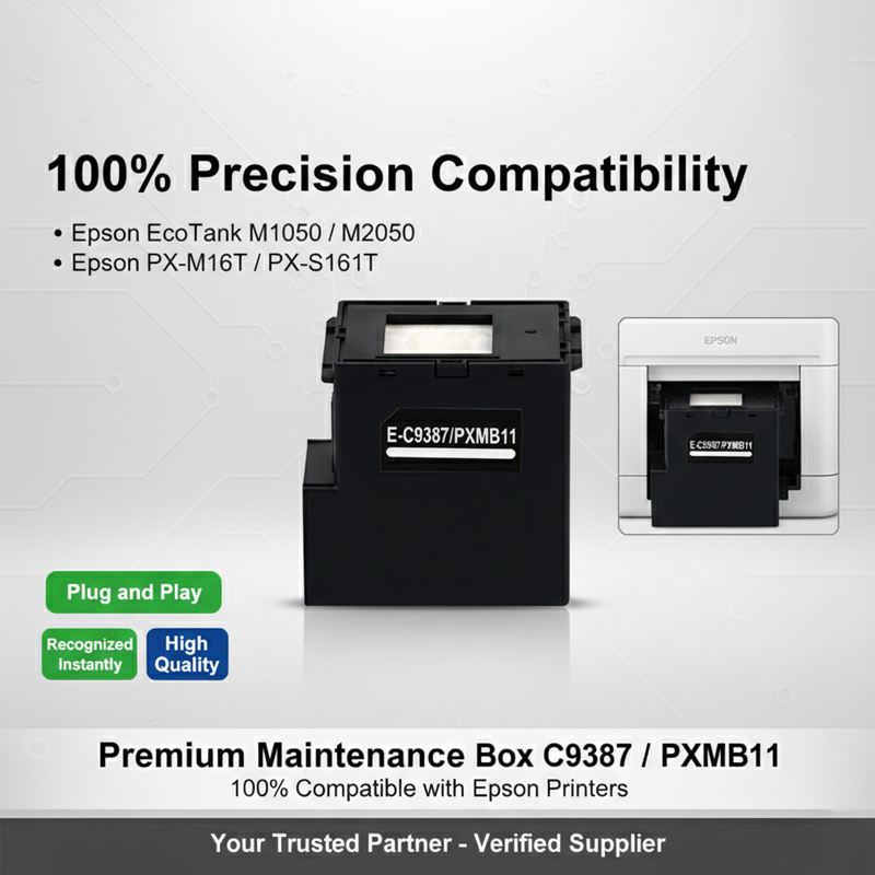 Enlite Compatible C9387 Maintenance Box for Epson EcoTank M1050 M1058 ...