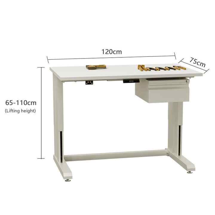 KIMZAT Anti-Static Electronic Workbench with Drawer Modern Metal Desk ...