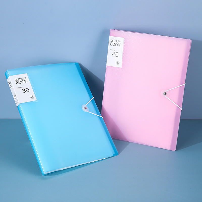 20 Pages 30 Pages A4 Display Book Binder with Plastic Sleeves| Alibaba.com