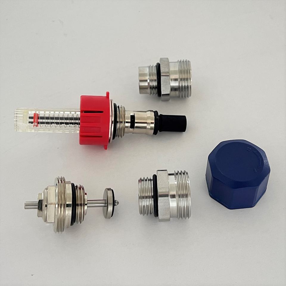 Underfloor Heating Manifold Flow Meter Regulator Kit