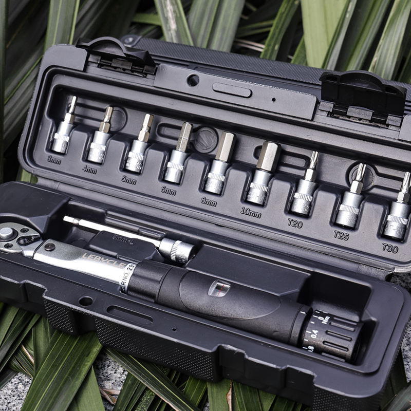LEBYCLE Professional Cycle Portable Socket Torque Wrench Set Kits for ...