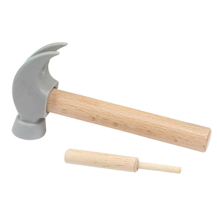 Wooden Hammering Table Children's Nail Pulling Color Cognition Baby ...