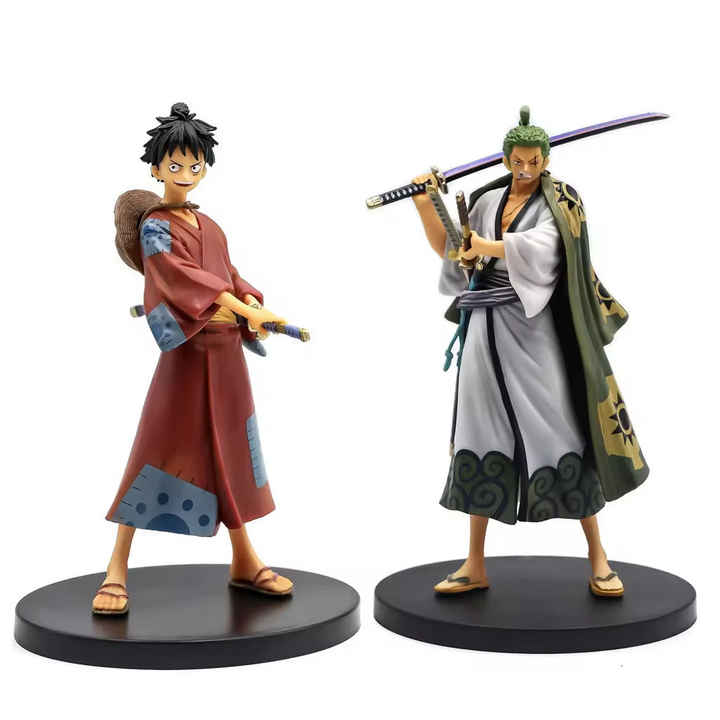 17CM Anime Figure Roronoa Zoro Statue Classic PVC Action Figure Toys ...