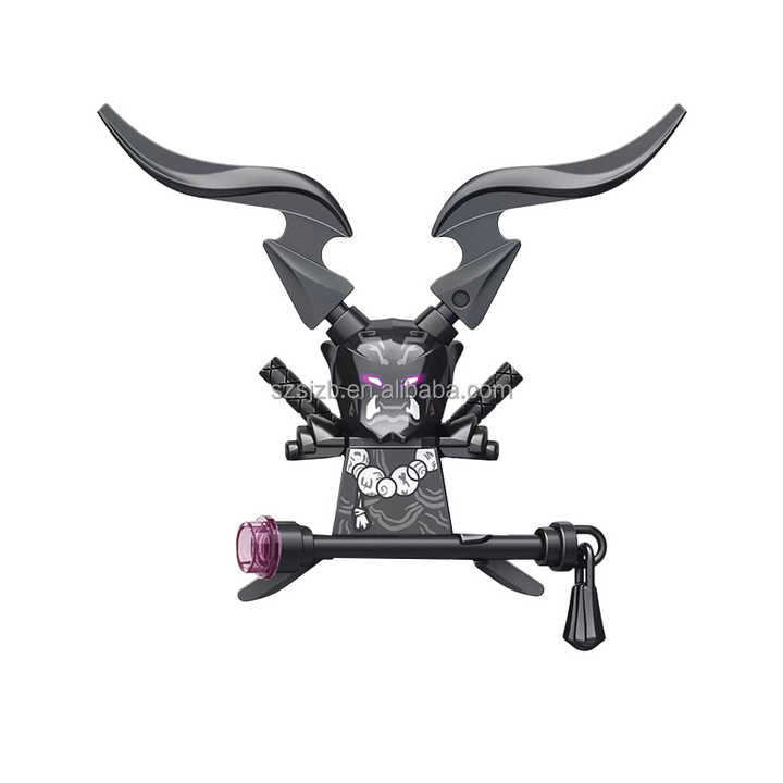 Mr. E Cole Nya Skeleton Wizard Fangdam Snike Lloyd Morro Set Model ...