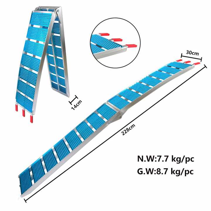 Upgrade Your Atv Loading Ramps with Mingrun’s Anti-Slip Aluminum Ramps