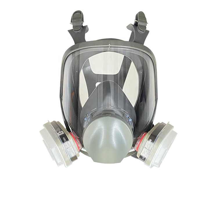 6800 Full Face Chlorine Gas Mask - Reusable & Comfortable