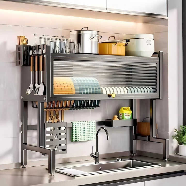 Multifunction Modern Kitchen Design Cabinet Kitchen Cabinet 2 Layer ...