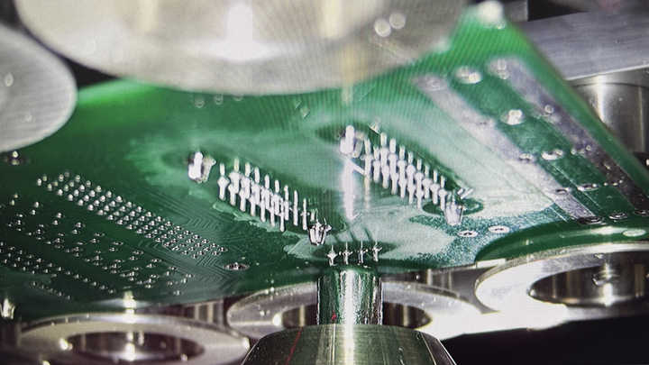 In-line Dual Pots Spraying Preheating Welding Integrated Selective Wave ...