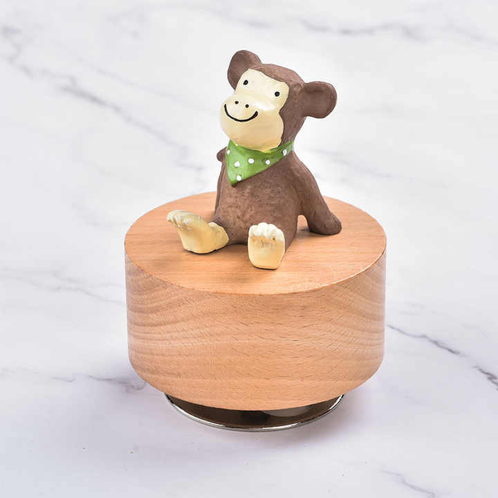 Cute Cartoon Children's Music Toys, High-quality Bottom Rotating Music ...