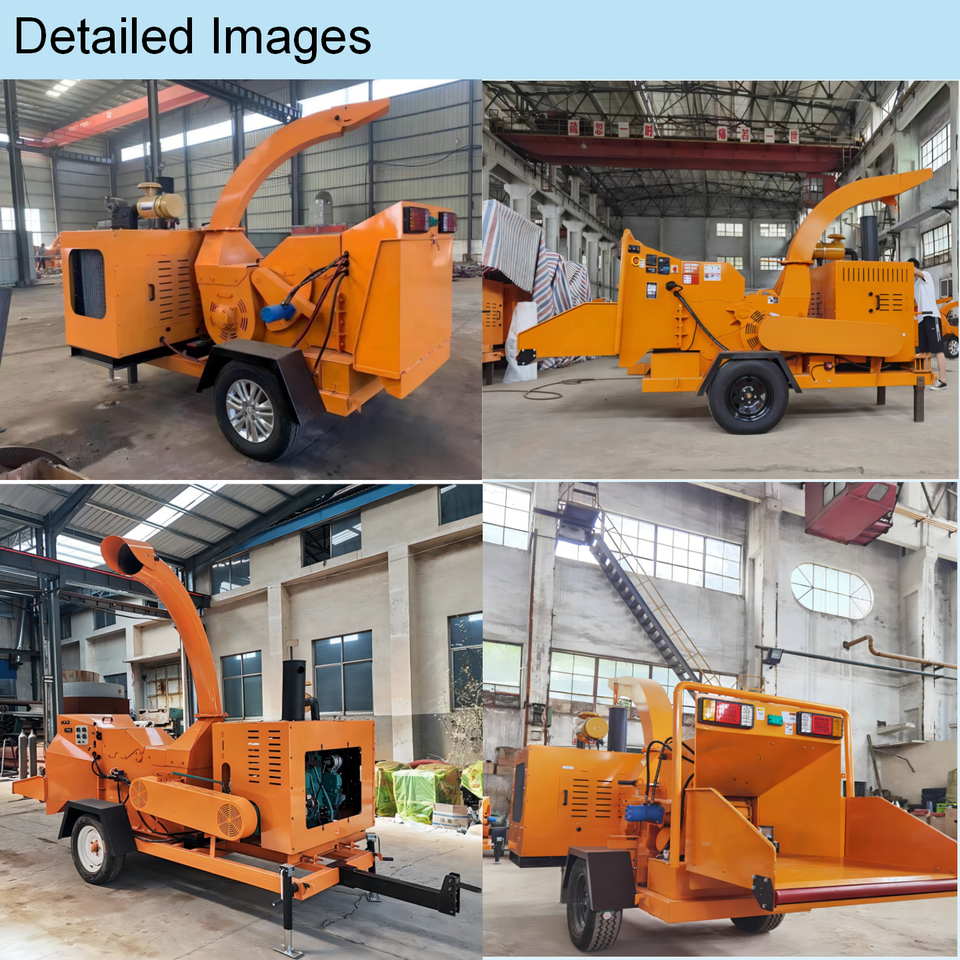 Wood Shredder Crusher Machine - Efficient Wood Processing