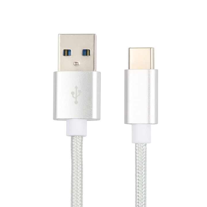 High Quality Standard 1m White PVC USB Cable Fast Charging and Data ...