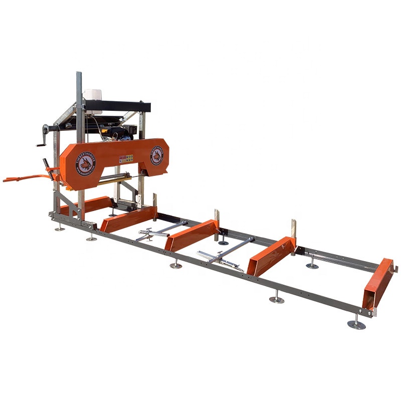 Portable Sawmill - Horizontal Band Saw with Trailer