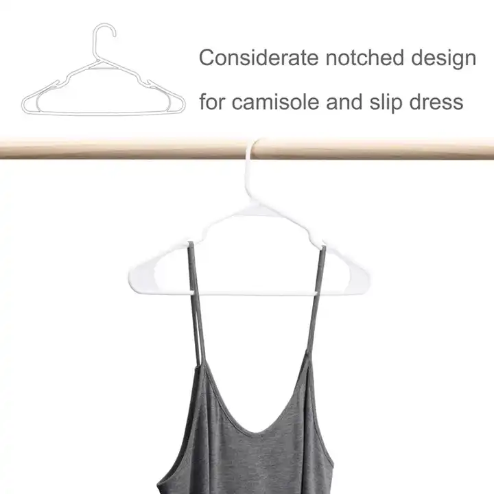 Durable Non-Slip Plastic Hangers - Versatile & Eco-friendly