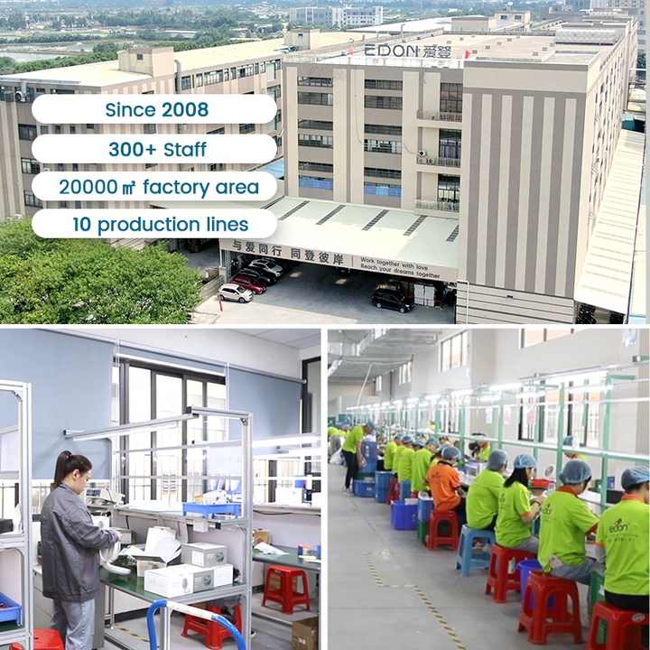 Rechargeable Standing Fan with Remote Control - EDON E909